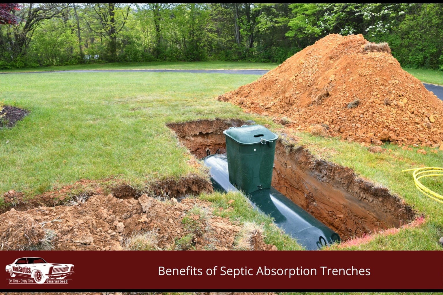 Understanding Septic Absorption Trenches | Ward Septics