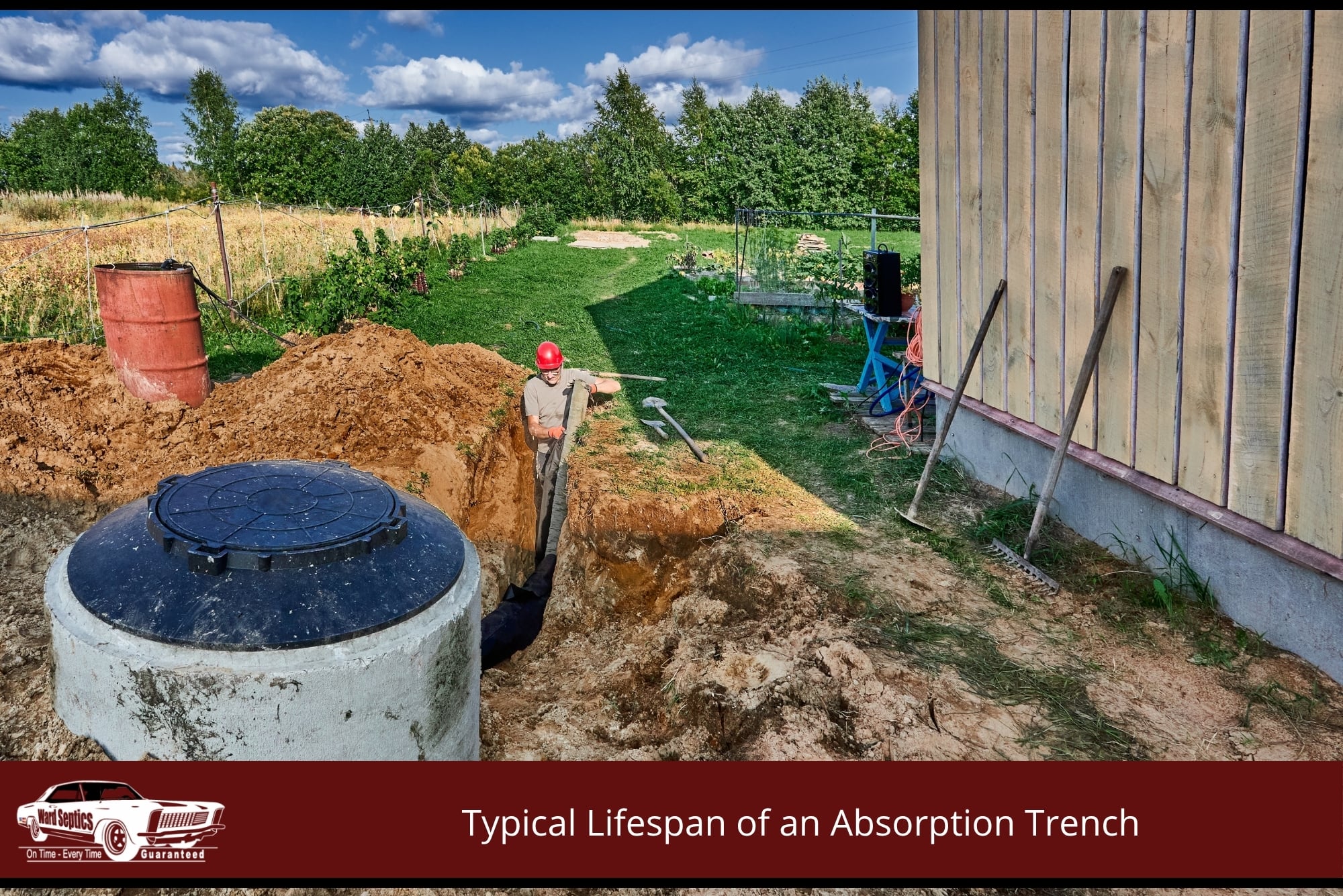Septic Absorption Trench Lifespan and Maintenance